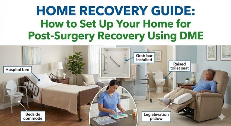 How to Set Up Your Home for Post-Surgery Recovery Using DME - O2 for U
